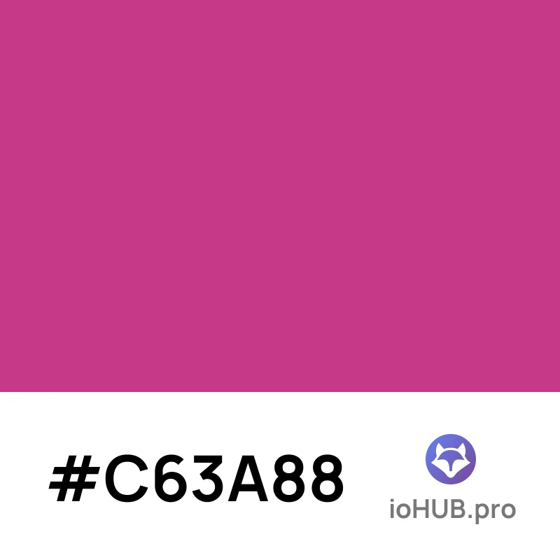 Color #c63a88 - Complete Guide and Values | ioHUB