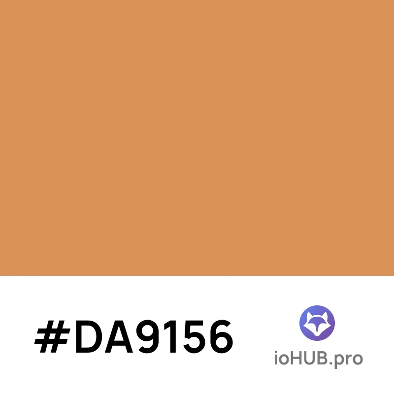 Color #da9156 - Complete Guide and Values | ioHUB